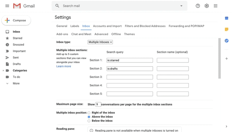 How to change your inbox layout in Gmail - Tech Business News