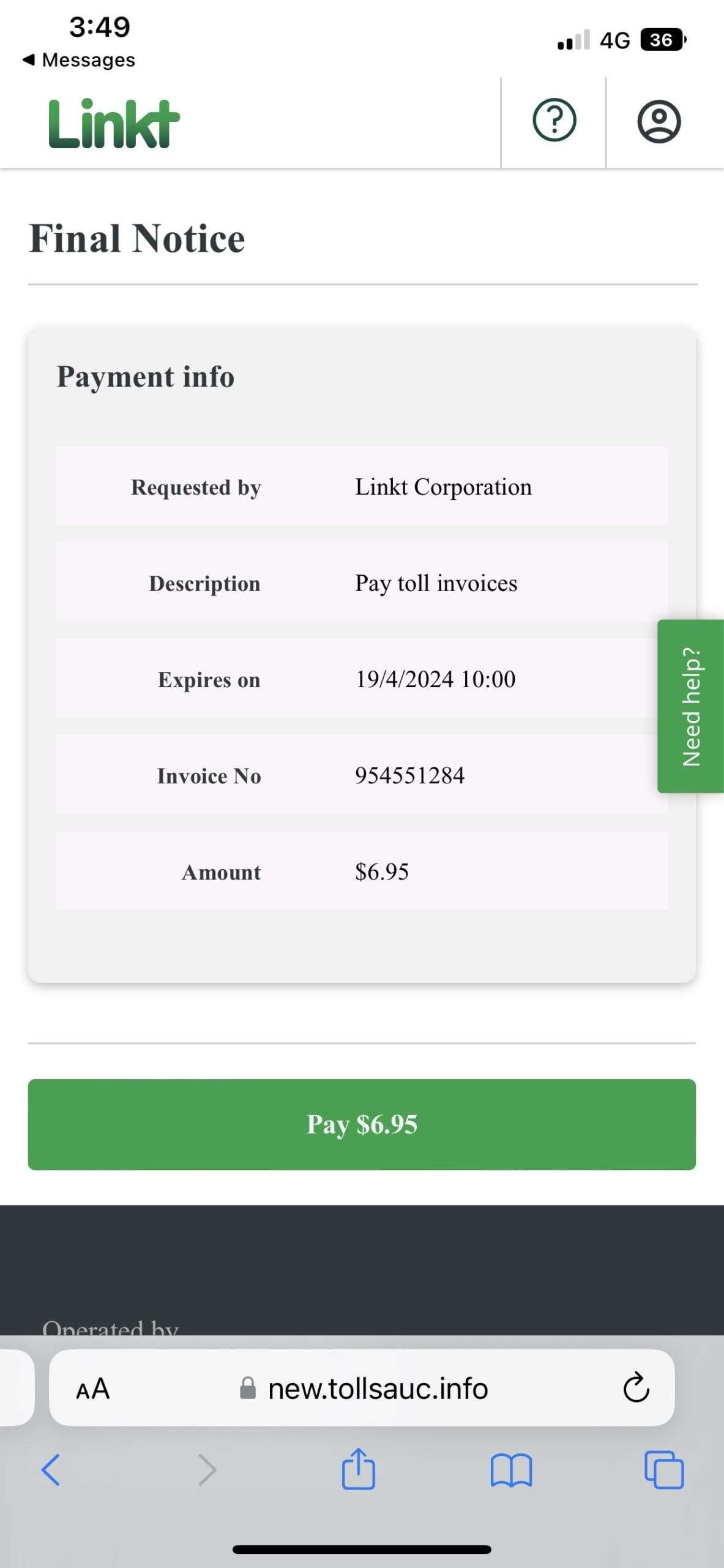 Linkt Toll Road Scams On The Rise Despite Telco SMS Filtering Measures ...